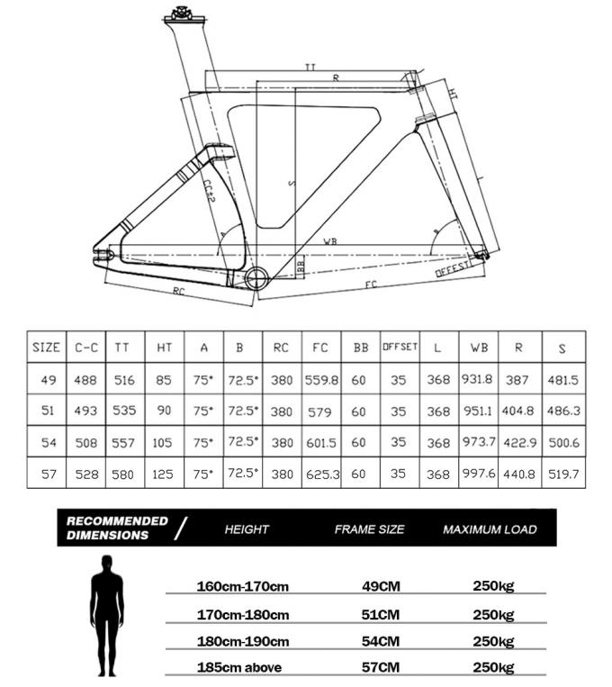 10kgs Carbon Fiber Track Bike 700C EPS Technology Fixed Gear Cycle